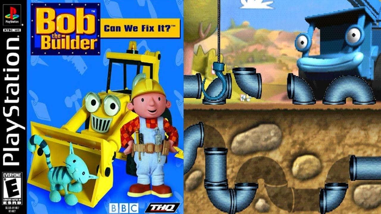 Bob the Builder PS1 – Can We Fix It? Game Ramah Anak yang Jadi Favorit ...